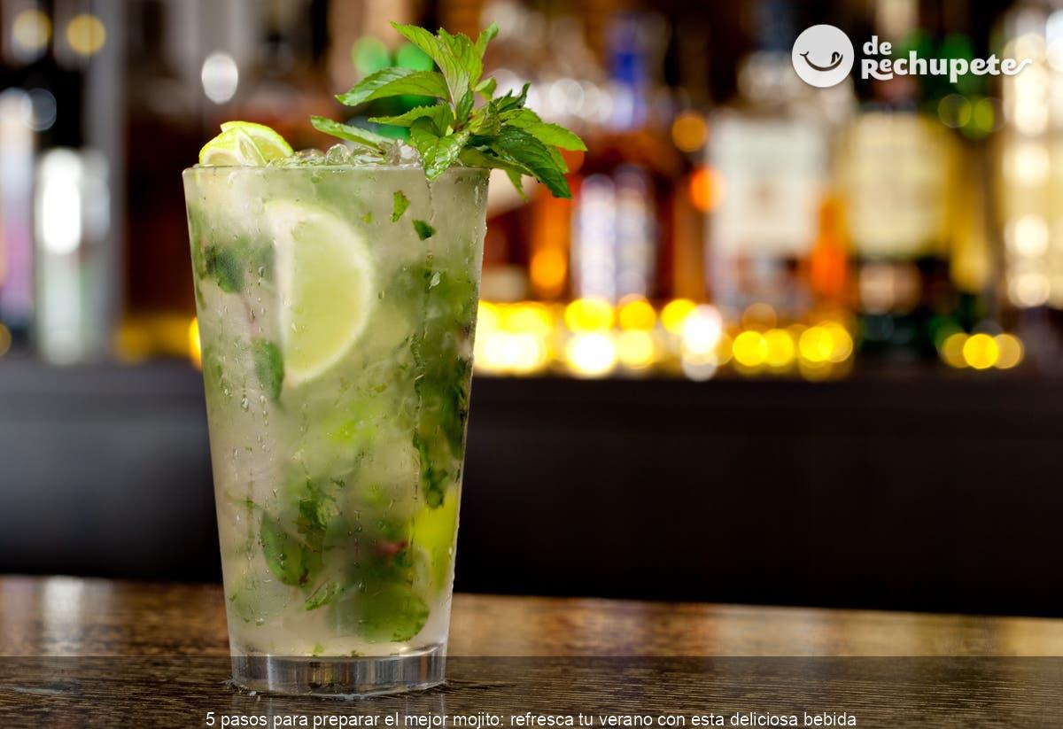 5 pasos para preparar el mejor mojito: refresca tu verano con esta ...