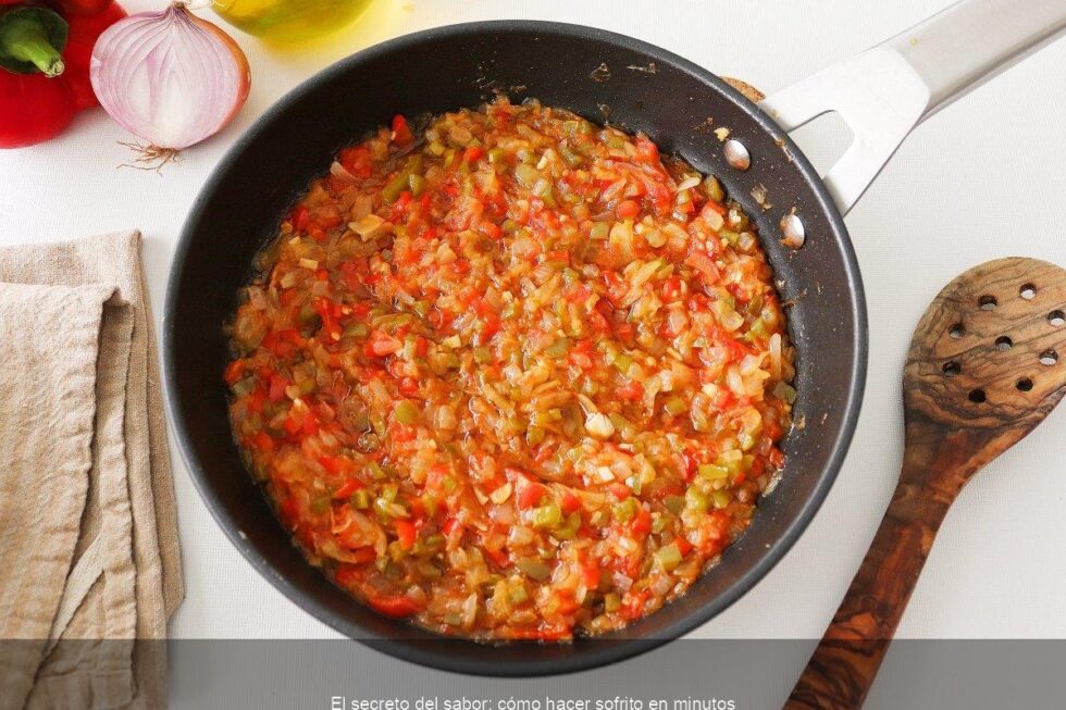 El secreto del sabor: cómo hacer sofrito en minutos - Victors Alta Cocina