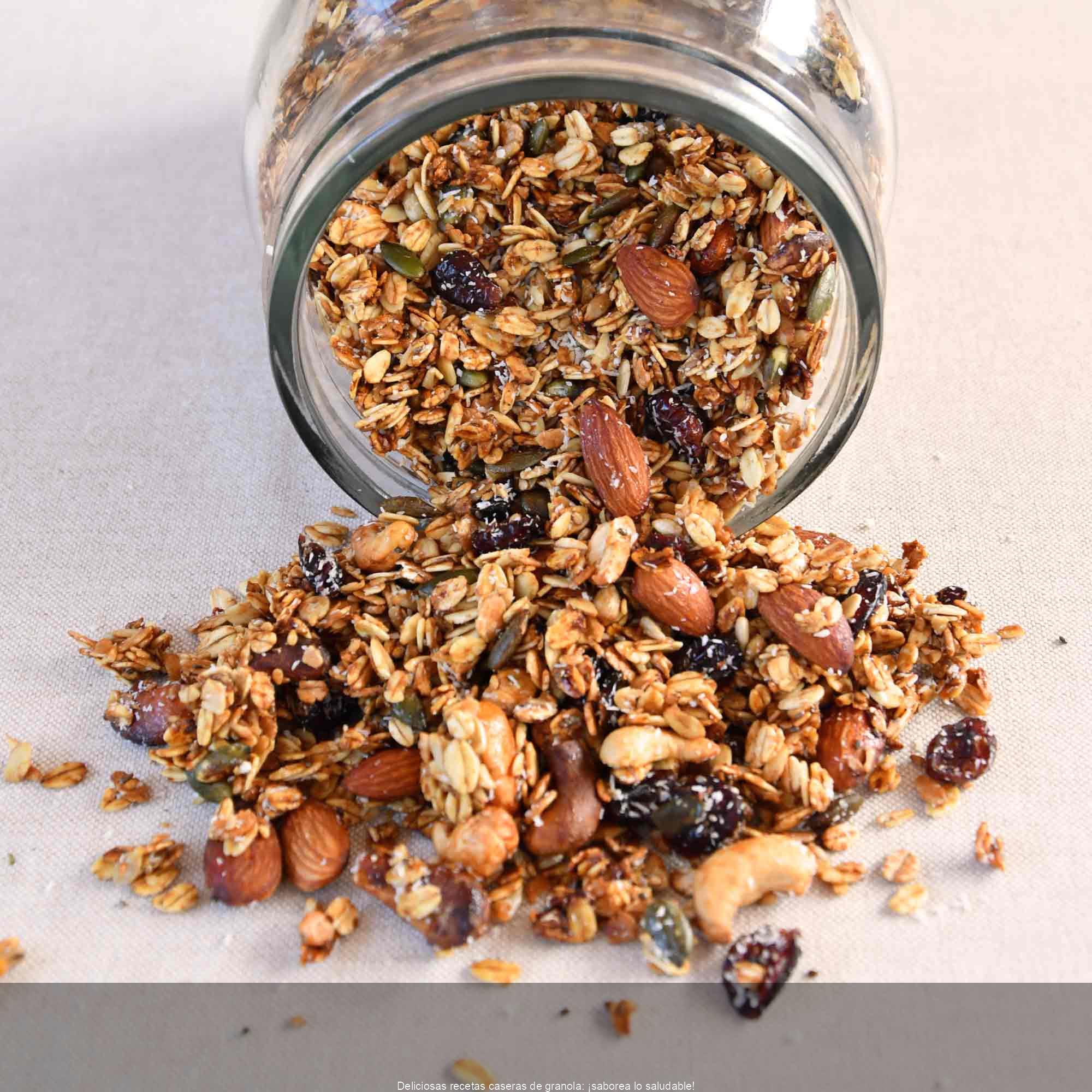 Deliciosas recetas caseras de granola: ¡saborea lo saludable! - Victors ...